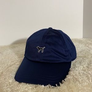 PINK Victoria's Secret | Accessories | Victorias Secret Cap Blue Vs ...